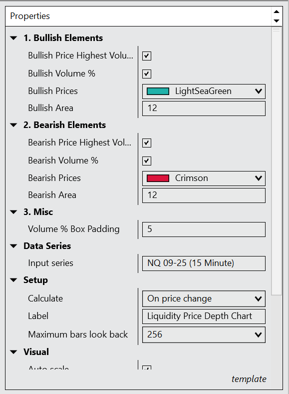 Liquidity Price Depth Chart for NT8 - OrderFlow Hub
